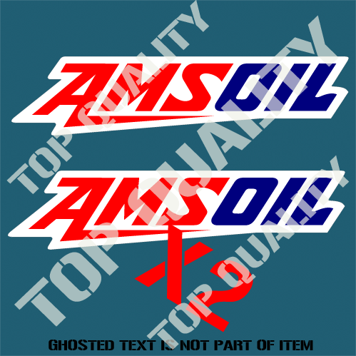AmsOil X2 Decals Stickers - Auto Tattoo Grafix