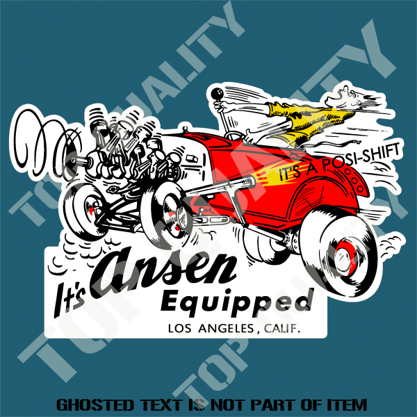 ANSEN EQUIPPED DECAL STICKER - Auto Tattoo Grafix