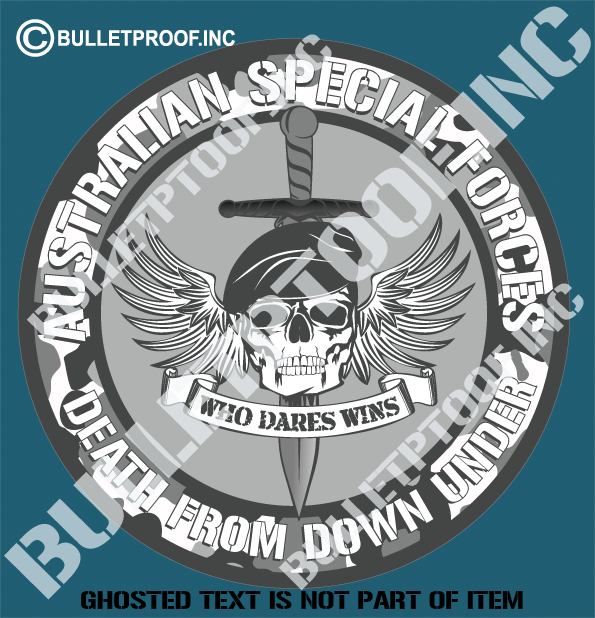 AUSTRALIAN SPECIAL FORCES - Auto Tattoo Grafix