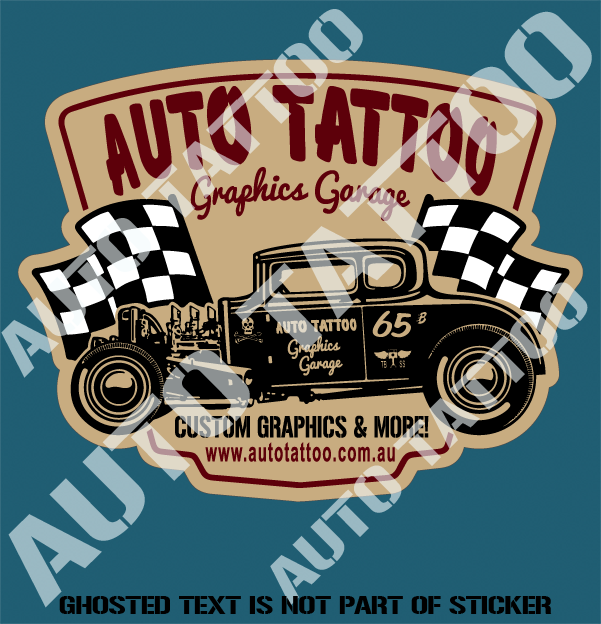 AUTO TATTOO DECAL STICKER - Auto Tattoo Grafix
