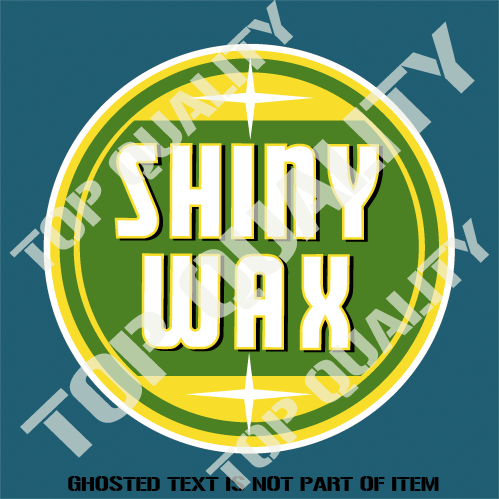 CARS SHINY WAX DECAL STICKER - Auto Tattoo Grafix
