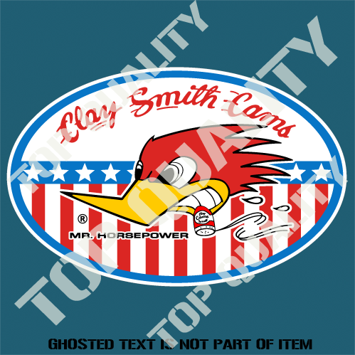 CLAY SMITH CAMS DECAL STICKER - Auto Tattoo Grafix