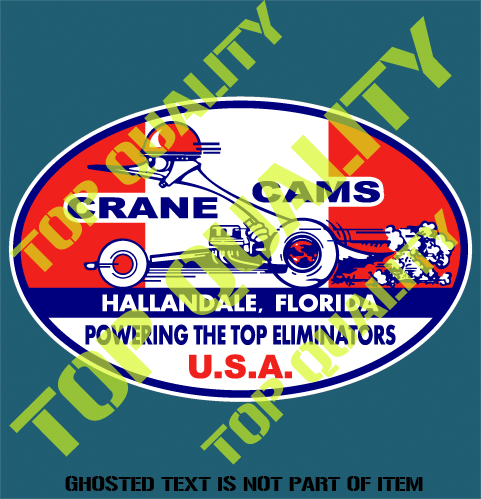 CRANE CAMS DECAL STICKER - Auto Tattoo Grafix