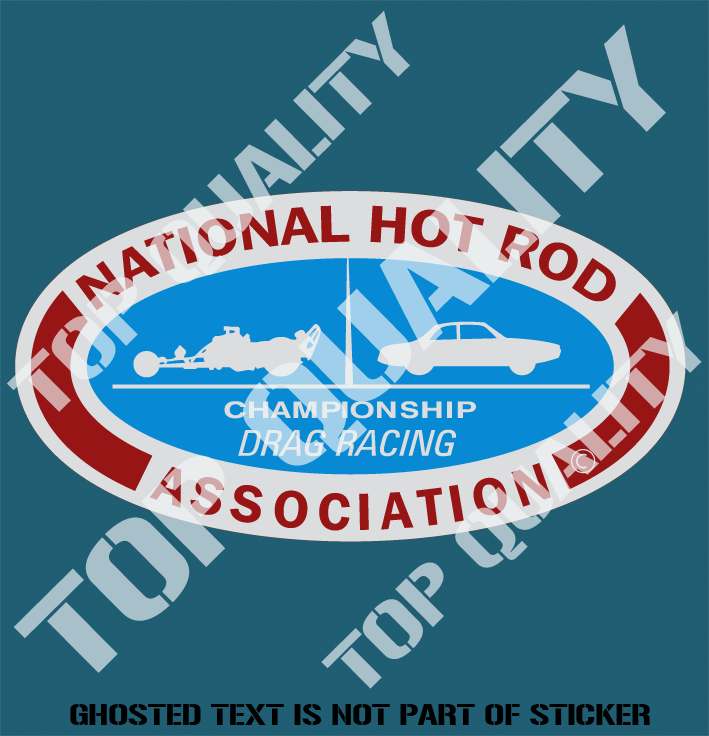 NHRA DRAG RACING STICKER - Auto Tattoo Grafix
