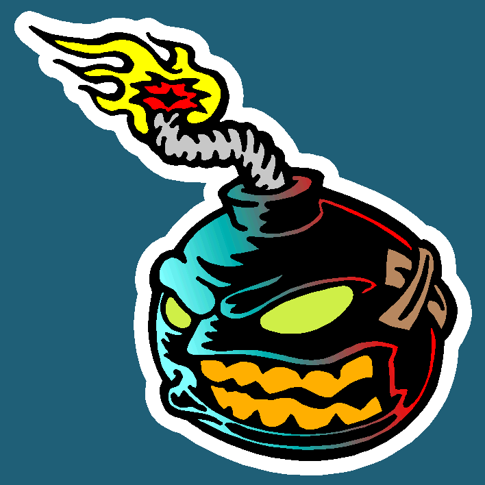 DRIFT BOMB DECAL STICKER - Auto Tattoo Grafix