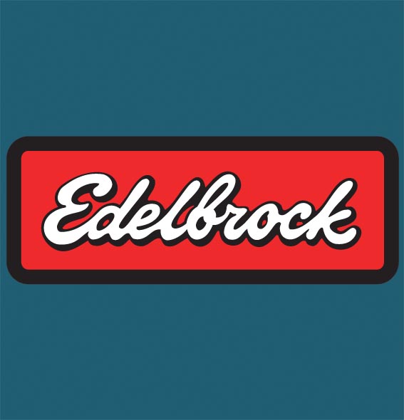 EDELBROCK DECAL STICKER - Auto Tattoo Grafix