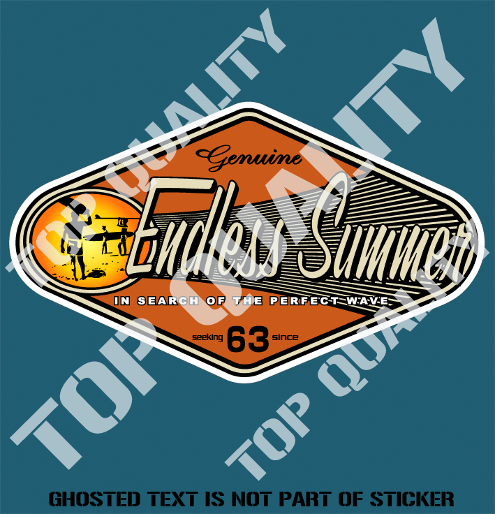 ENDLESS SUMMER DECAL STICKER - Auto Tattoo Grafix