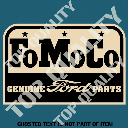 FORD FO MO CO DECAL STICKER - Auto Tattoo Grafix