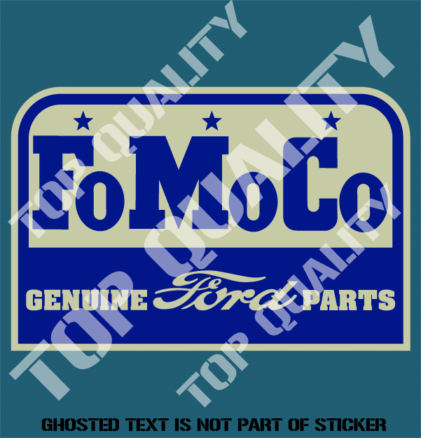FORD FoMoCo DECAL STICKER - Auto Tattoo Grafix