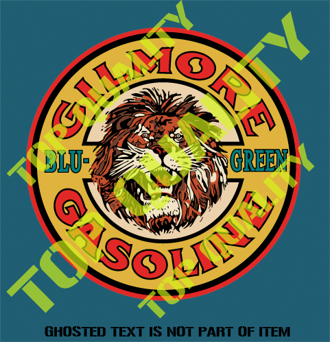GILMORE GAS DECAL STICKER - Auto Tattoo Grafix