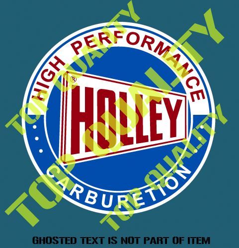 HOLLEY EQUIPPED DECAL STICKER - Auto Tattoo Grafix