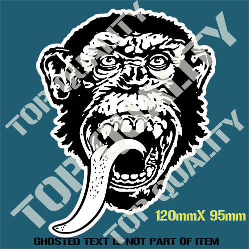 GAS MONKEY DECAL STICKER - Auto Tattoo Grafix