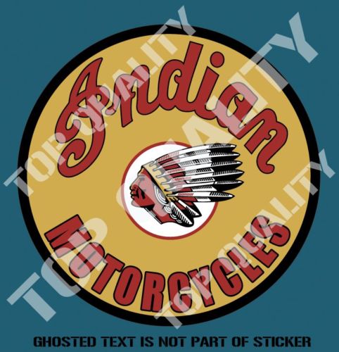 INDIAN MOTORCYCLE DECAL STICKER - Auto Tattoo Grafix