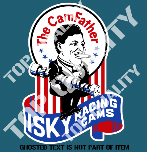 ISKY CAMFATHER DECAL STICKER - Auto Tattoo Grafix