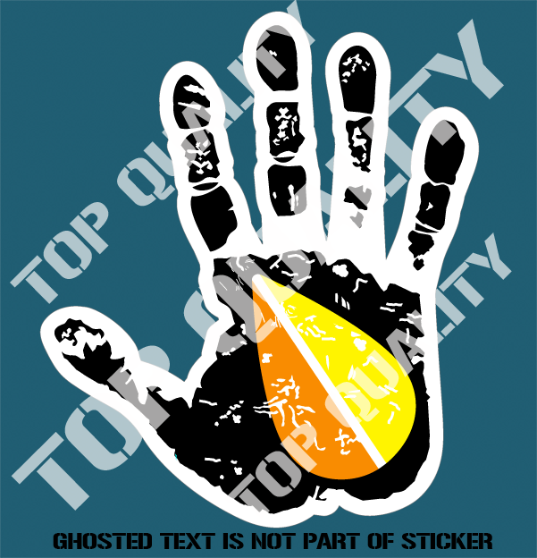 JDM DRIFT HAND DECAL STICKER - Auto Tattoo Grafix