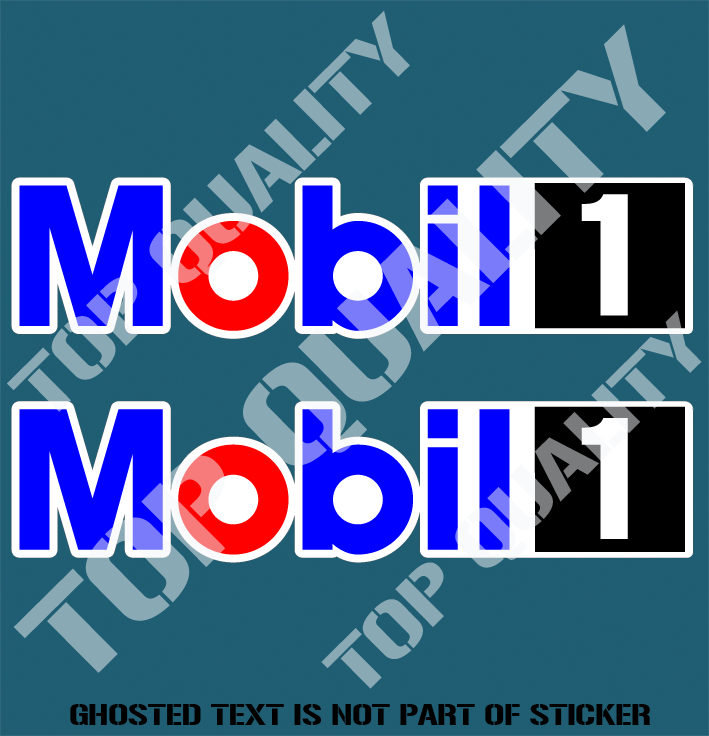 MOBIL 1 DECAL STICKER - Auto Tattoo Grafix