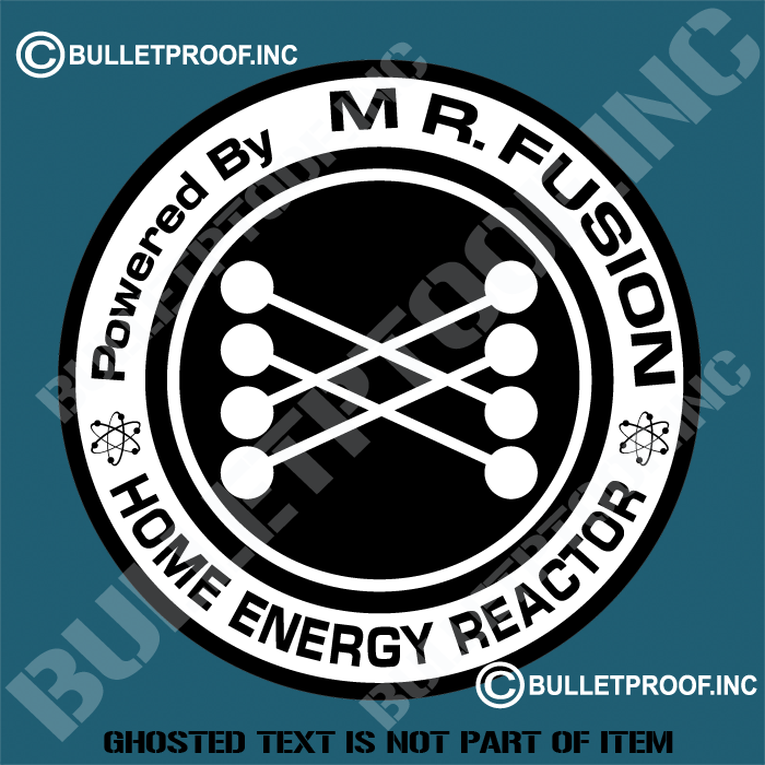 MR FUSION DECAL STICKER - Auto Tattoo Grafix