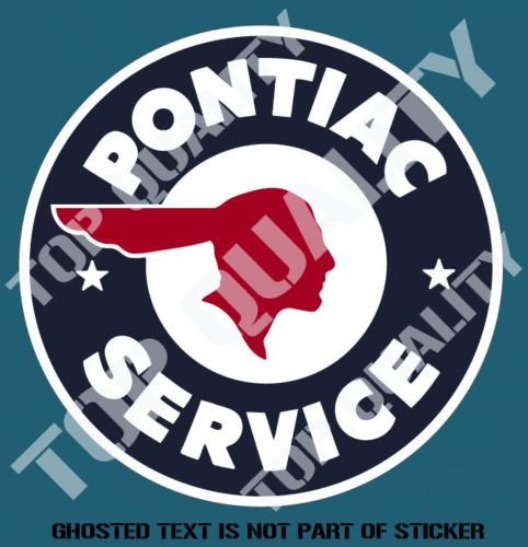 PONTIAC SERVICE DECAL STICKER - Auto Tattoo Grafix