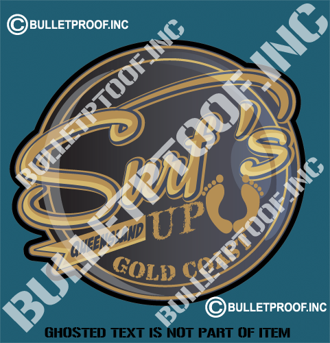 QUEENSLAND GOLD COAST STICKER - Auto Tattoo Grafix
