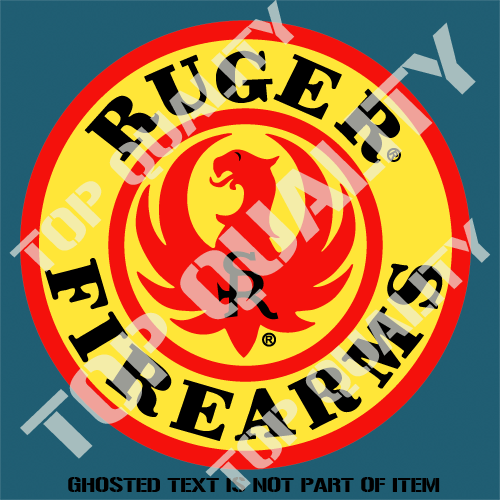 RUGER FIREARMS STICKER - Auto Tattoo Grafix