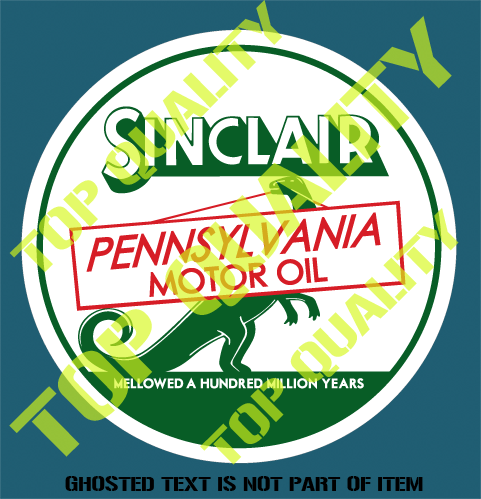 SINCLAIR OIL DECAL STICKER - Auto Tattoo Grafix