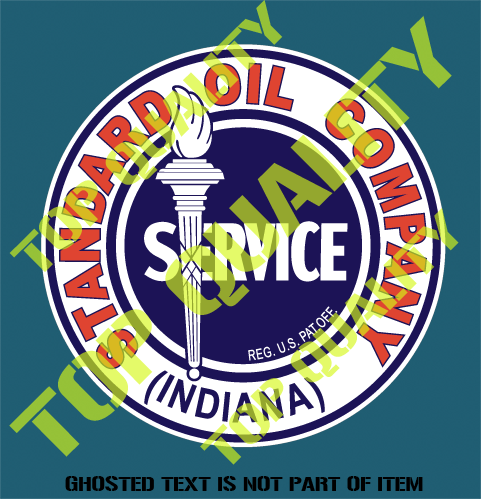 STANDARD OIL DECAL STICKER - Auto Tattoo Grafix