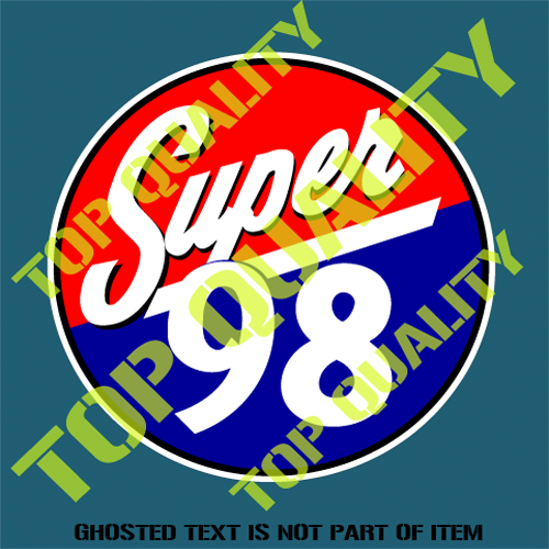 SUPER 98 DECAL STICKER - Auto Tattoo Grafix