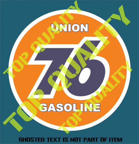 UNION 76 GAS DECAL STICKER - Auto Tattoo Grafix