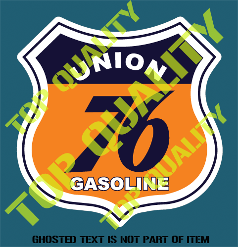 UNION 76 GAS DECAL STICKER - Auto Tattoo Grafix