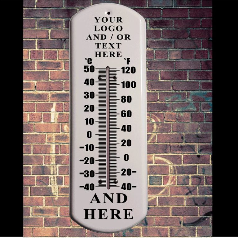 Custom Thermometer - Auto Tattoo Grafix