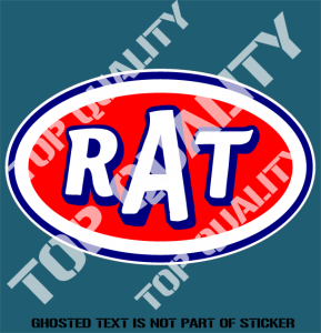 RAT ROD DECAL STICKER - Auto Tattoo Grafix