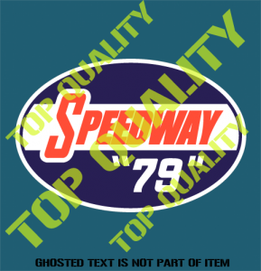 SPEEDWAY 79 DECAL STICKER - Auto Tattoo Grafix