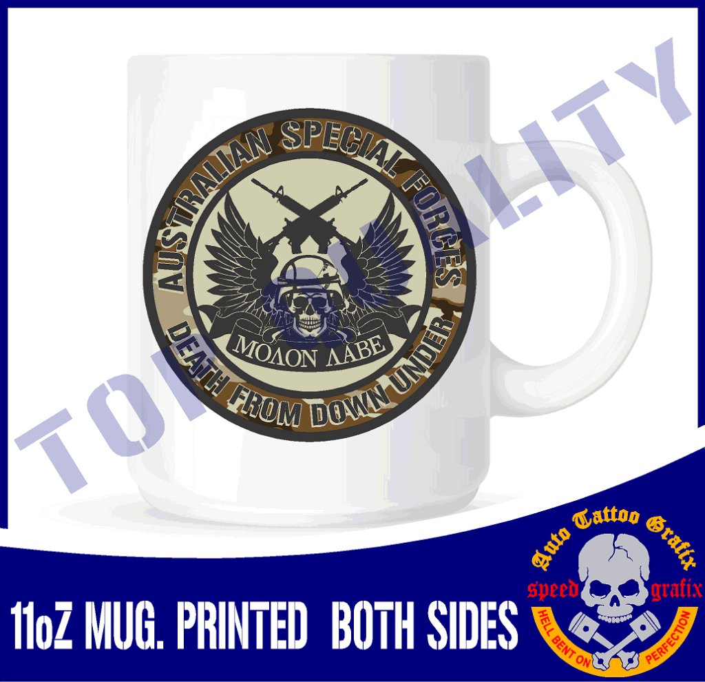 AUST SPECIAL FORCES MUG - Auto Tattoo Grafix